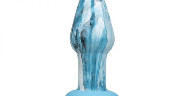 购买 Gildo - 海洋波曲玻璃肛塞 - 蓝色 — 网上商店 — Take Toys 香港 香港