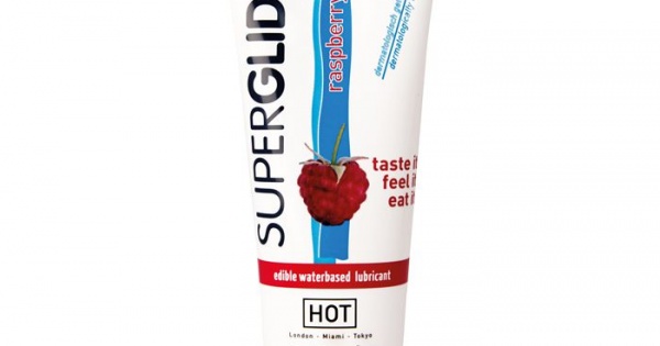 Buy Hot - Superglide Edible Lube Raspberry - 75ml — Online Shop — Take ...