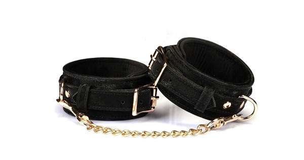 購買 Liebe Seele - Boudoir Amor Ancle Cuffs - Black — 網上商店 — Take Toys 香港 香港